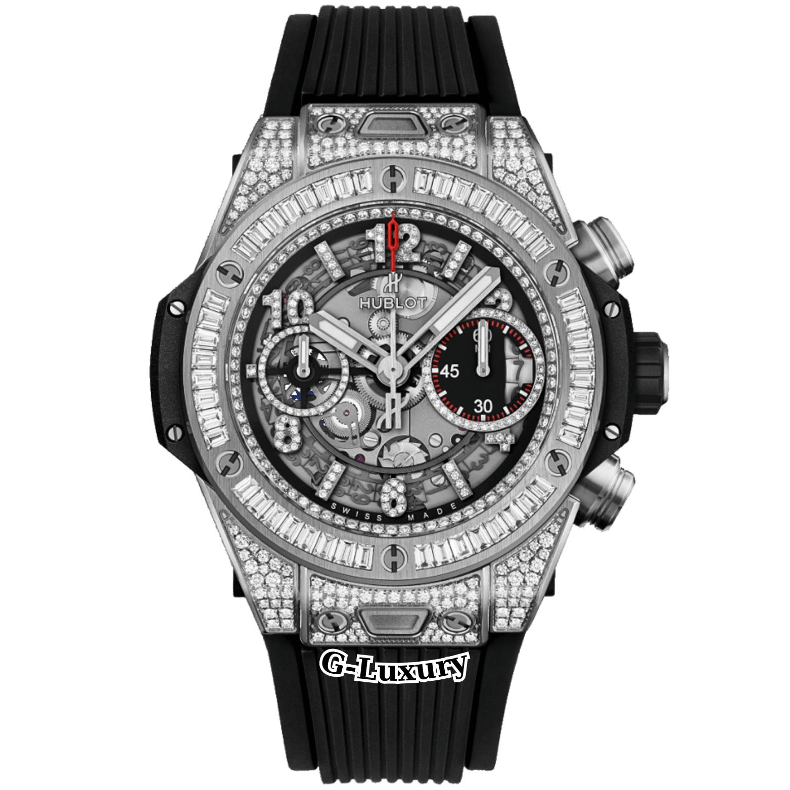 Hublot Big Bang Unico 42mm 441.NX.1170.RX Custom full kim cương thiên nhiên